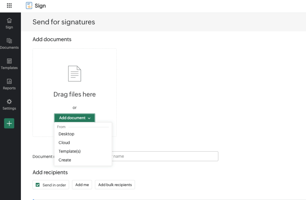 How to Collect Multiple Signatures at Once with Zoho Sign - BSP | Zoho ...